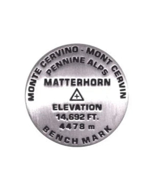 Matterhorn benchmark lapel pin – BC Nautical
