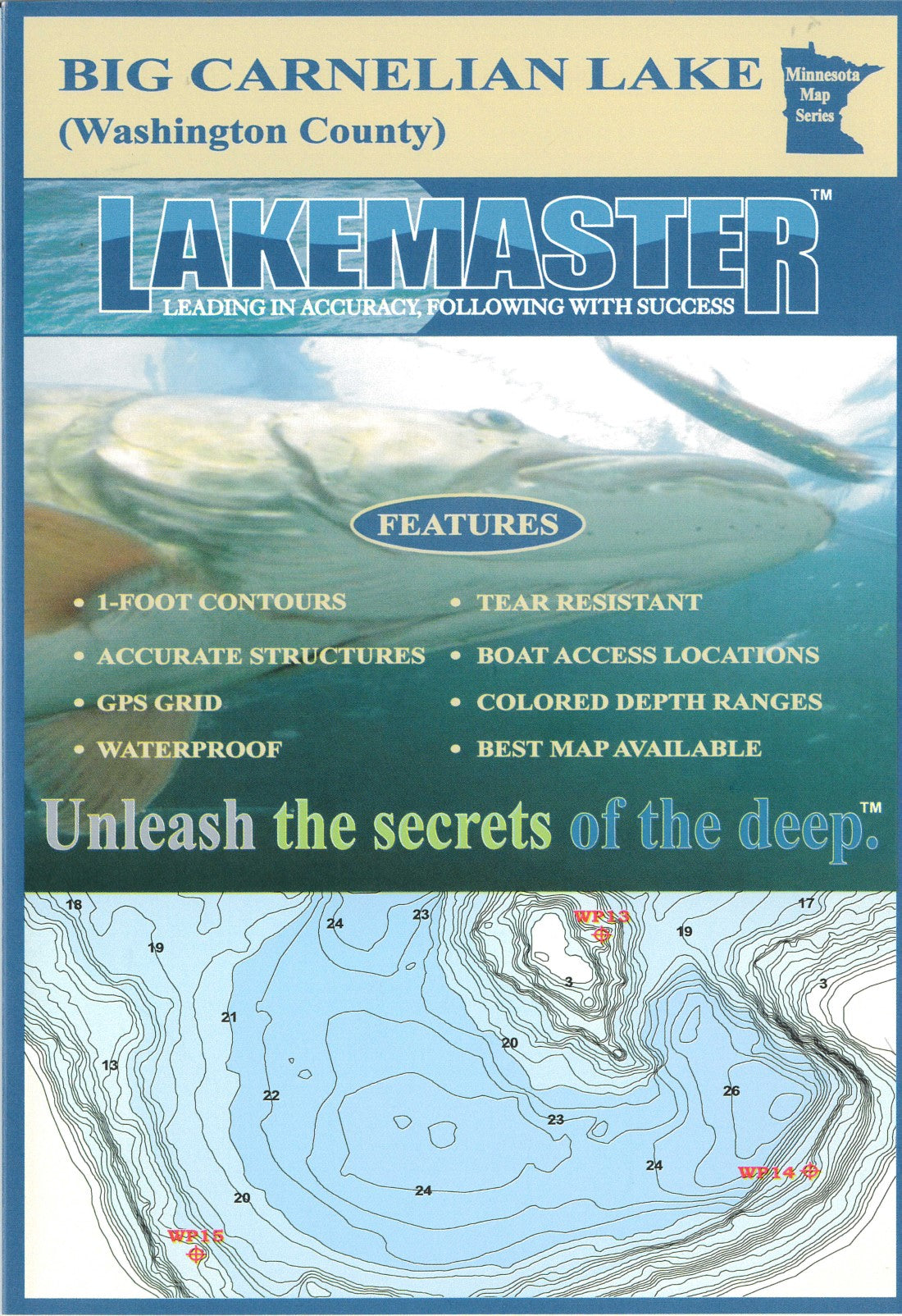 Big Carnelian Washington Co Fishing Map – BC Nautical