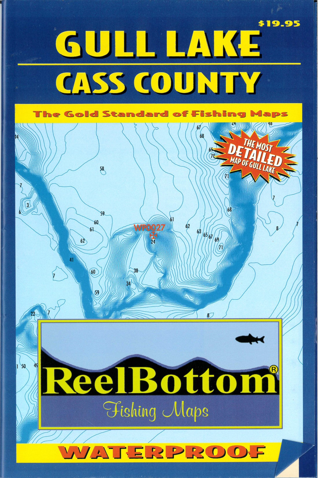 Gull Lake Cass Co Fishing Map – BC Nautical